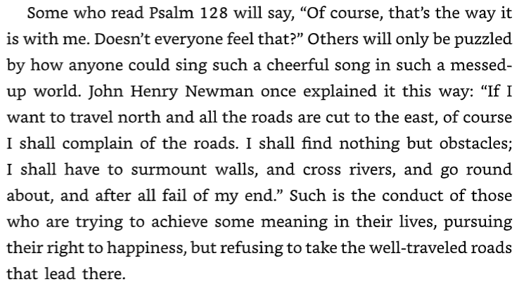 Psalm 128 – Happiness | The Ewellogy